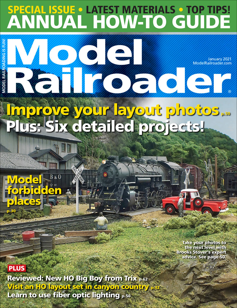Model Railroader January 2021 – Trains.com Store