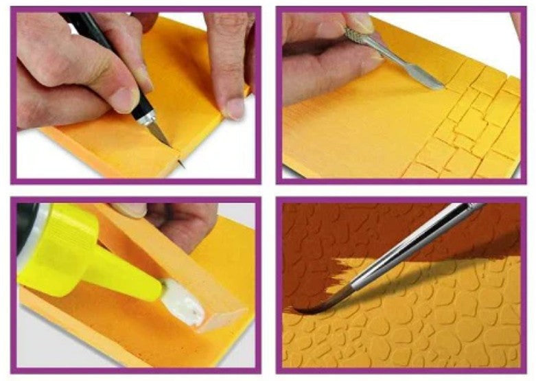 Building Realistic Model Railroad Scenery with Extruded Foam Insulatio ...