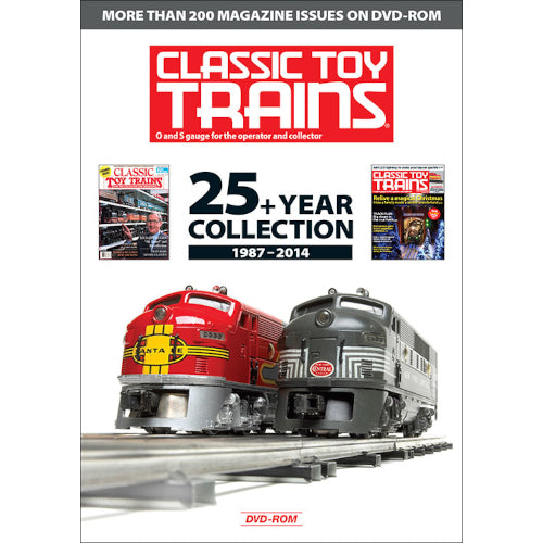 Classic Toy Trains: 25 Years and Counting on DVD-ROM – Trains.com Store
