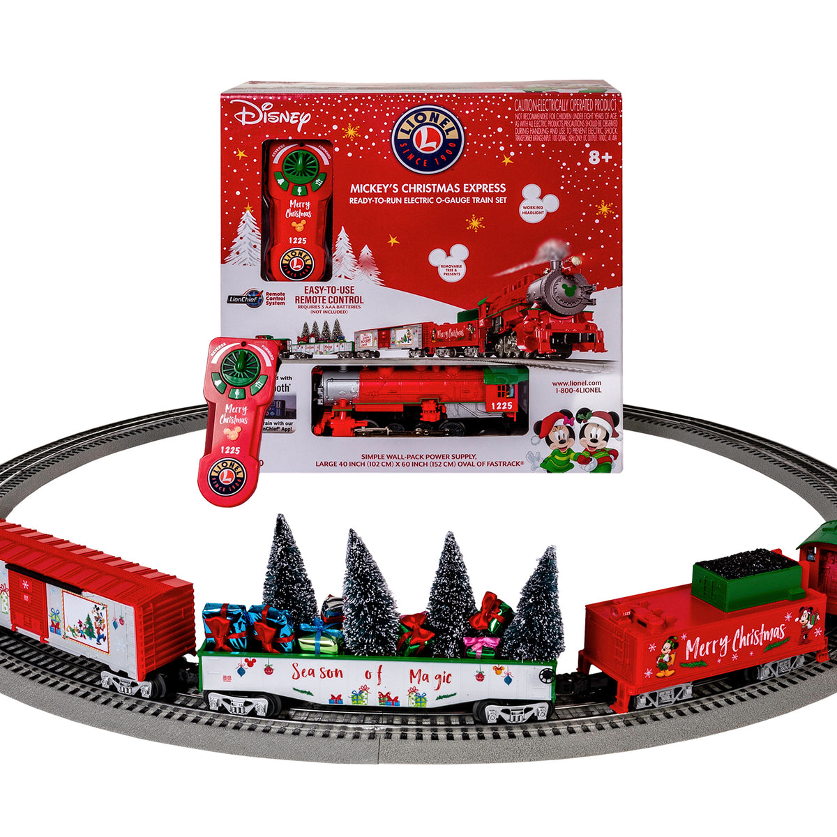 Lionel® Disney Mickey's Christmas Express LionChief Set – Trains.com Store