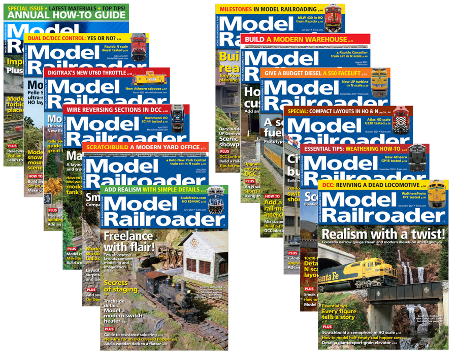 Model Railroader 2021 Collection – Trains.com Store
