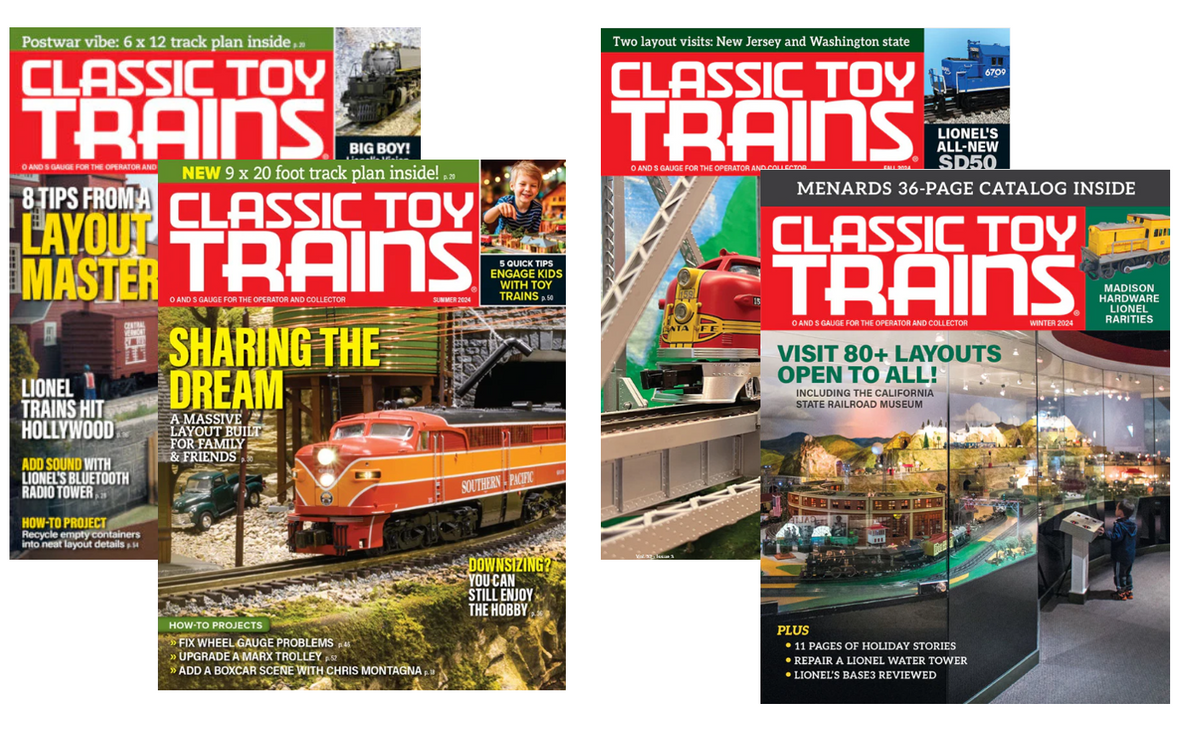 Classic Toy Trains 2024 Collection – Trains.com Store