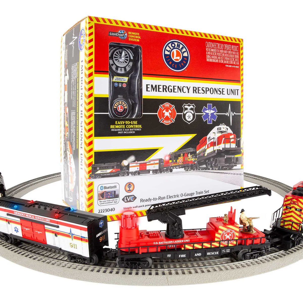 Lionel® First Responders LionChief Set with Bluetooth 5.0 – Trains.com ...