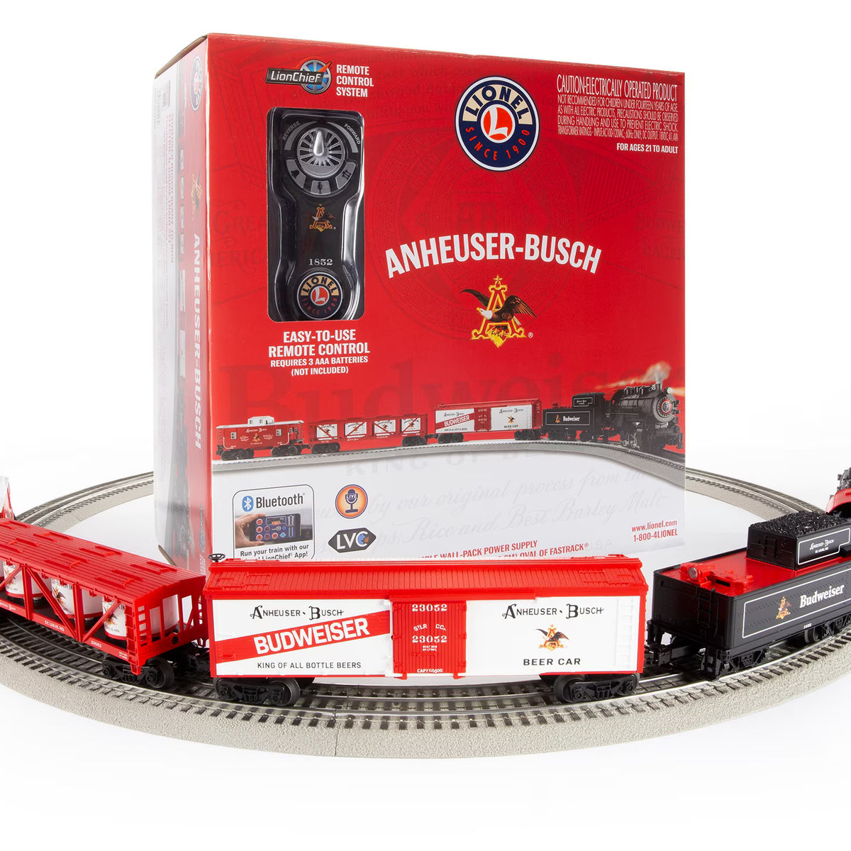 Lionel® Anheuser Busch LionChief Set with Bluetooth 5.0 – Trains.com Store