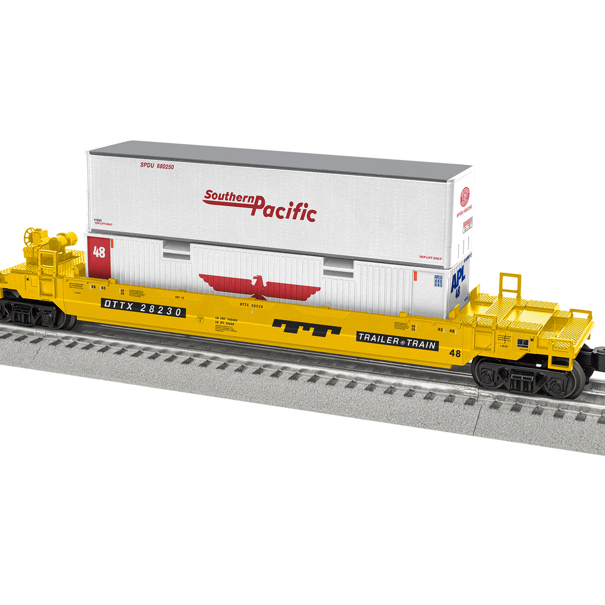 Lionel® TTX Maxi Stack w/ Container Load – Trains.com Store