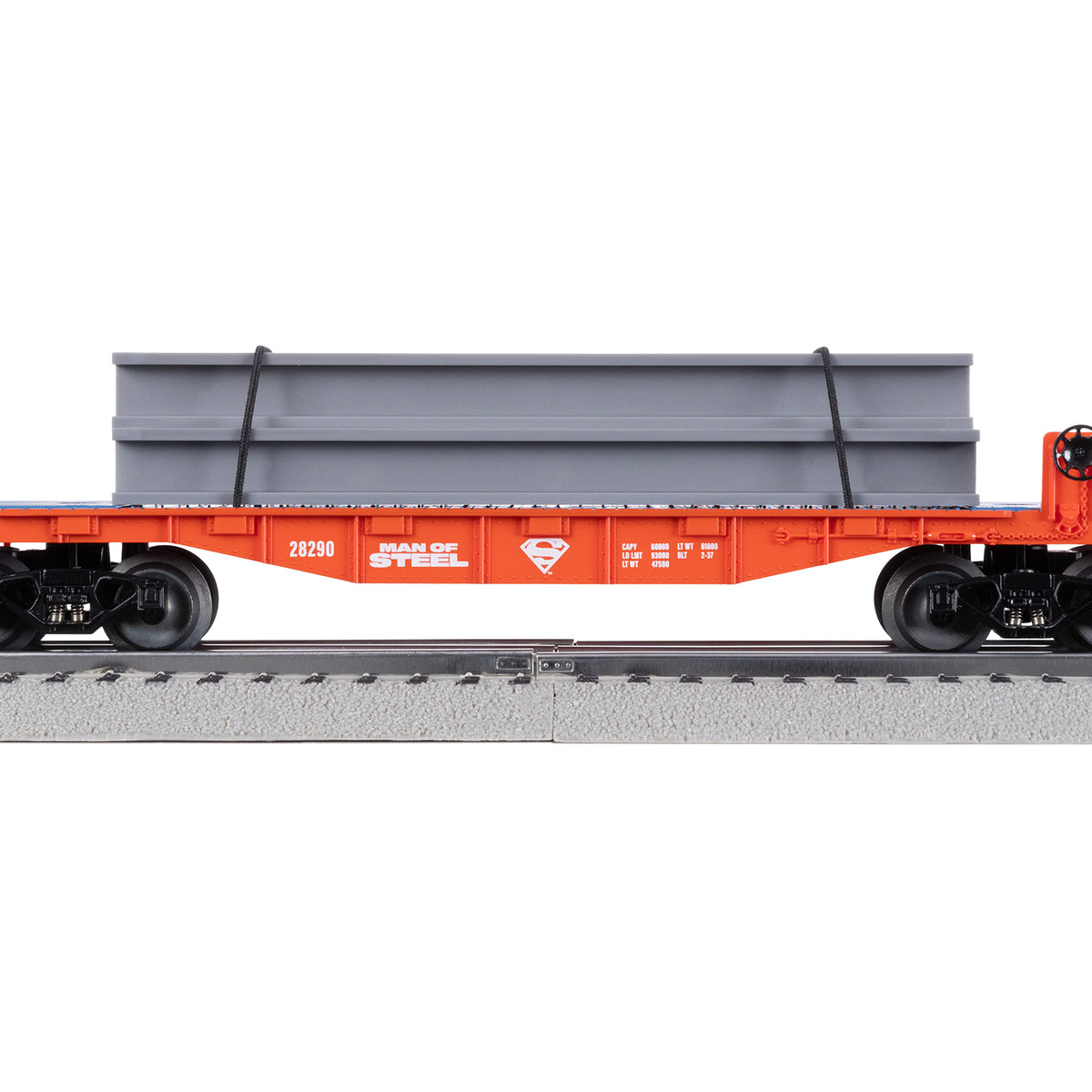 Lionel® DC Comics Superman Man of Steel i-Beam Flatcar – Trains.com Store