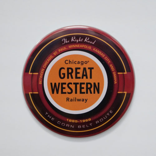 Chicago Great Western Railway Magnet – Trains.com Store