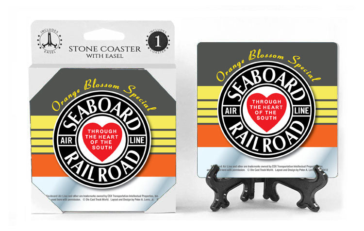 Seaboard Air Line Railroad Coaster – Trains.com Store