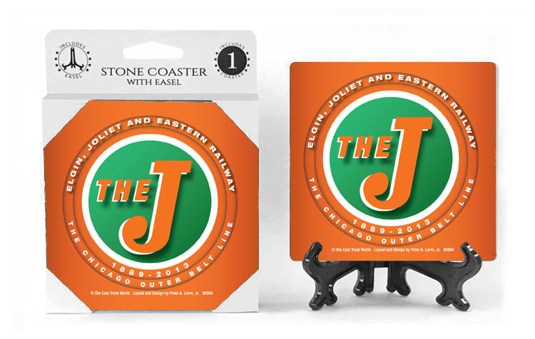 Elgin Joliet & Eastern Railway "The J" Coaster – Trains.com Store