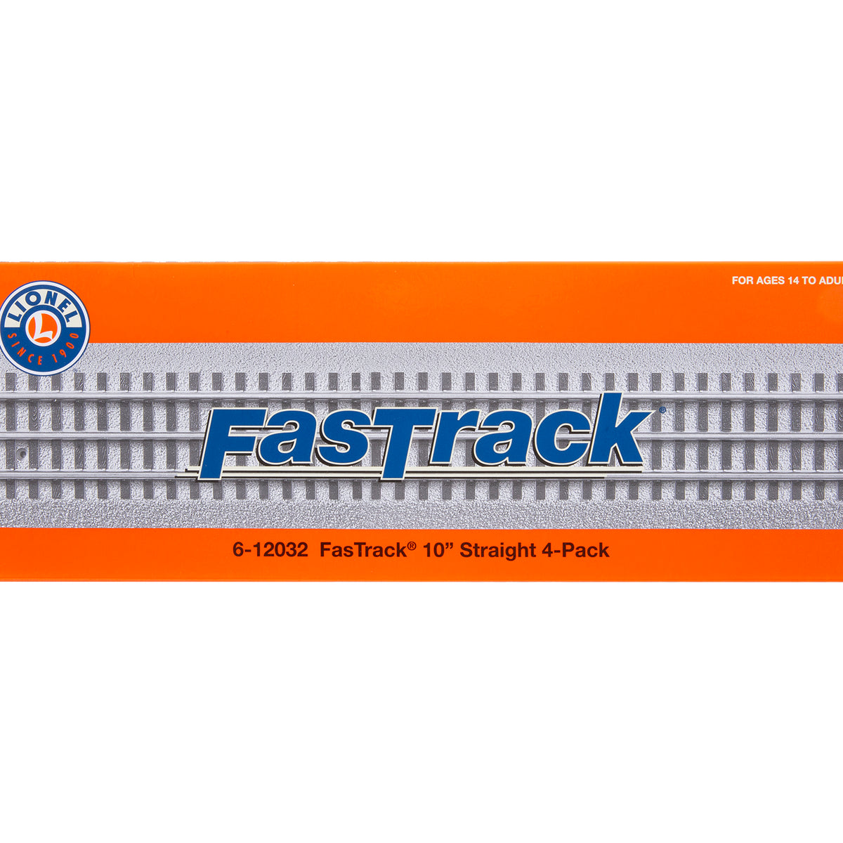 Lionel® FasTrack 10" Straight 4 Pack – Trains.com Store
