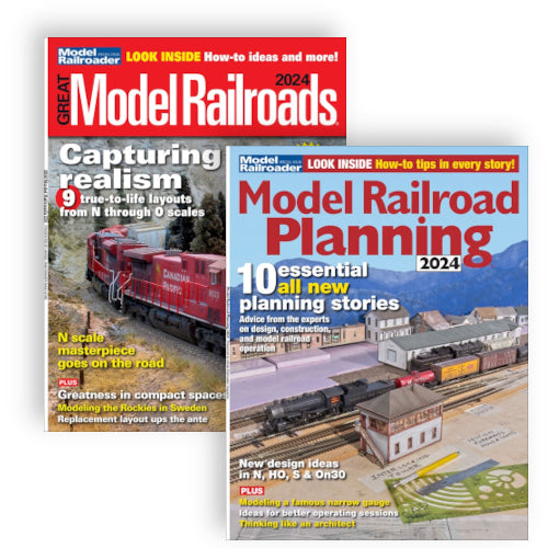 Great Model Railroads 2024 and Model Railroad Planning 2024 Bundle ...