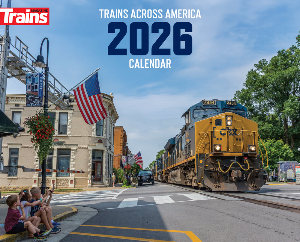 Trains Across America 2026 Calendar – Trains.com Store