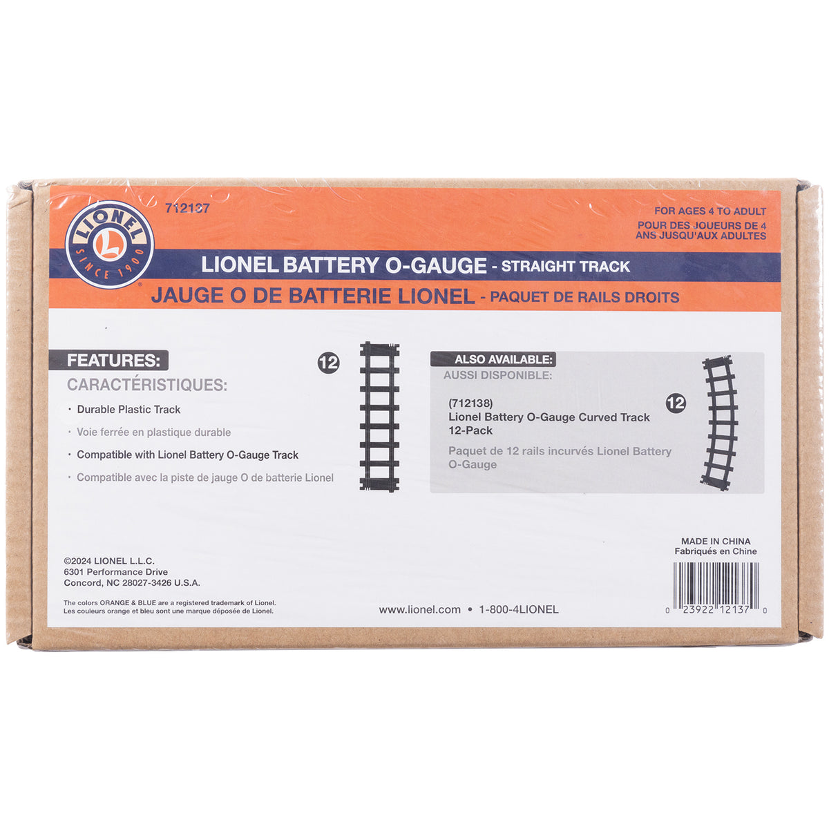 Lionel® 12 Piece Straight Battery O Gauge Track Pack – Trains.com Store