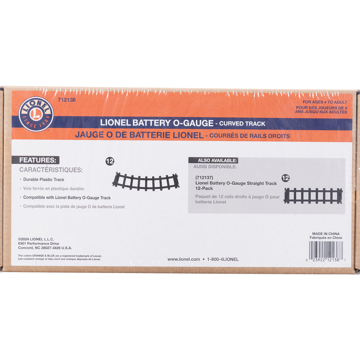 Lionel® 12 Piece Curved Battery O Gauge Track Pack – Trains.com Store