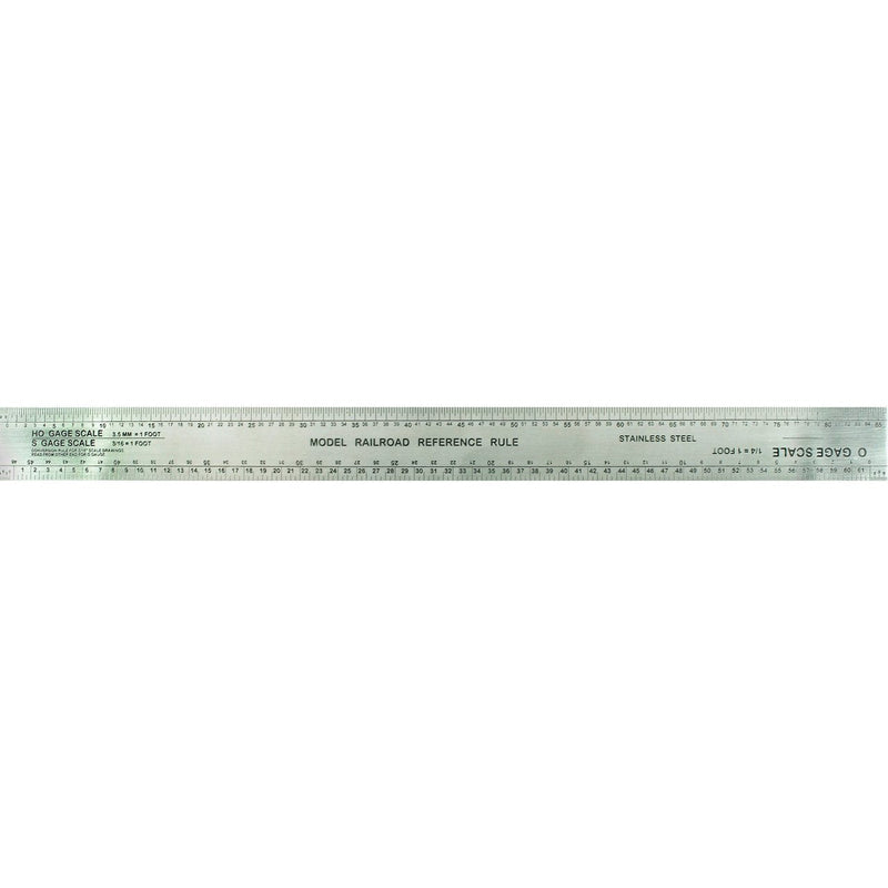 12-inch Scale Model Railroad Ruler – Trains.com Store