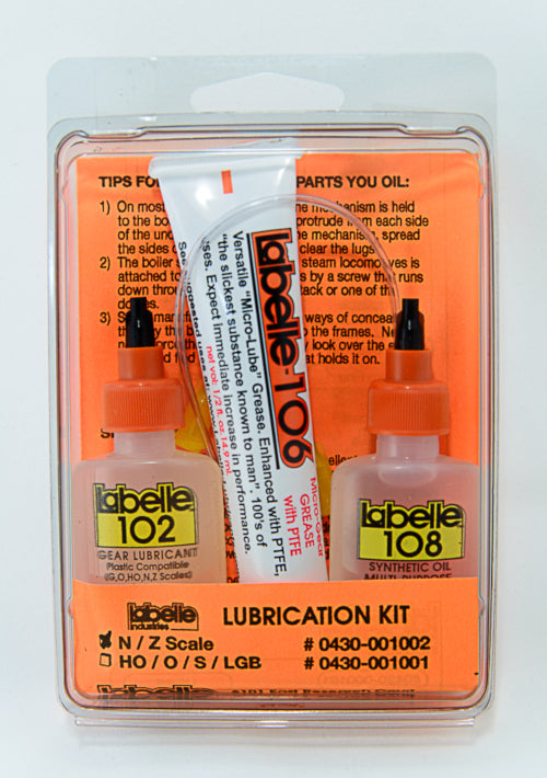 Lubrication Kit - 1002 102 106 and 108 N/Z – Trains.com Store