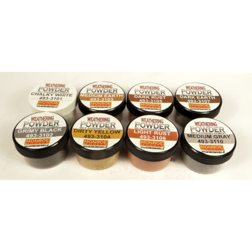 Weathering Powder Set - 8pk – Trains.com Store