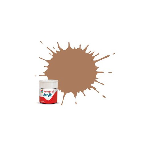 Humbrol Acrylic Paint - Dark Tan – Trains.com Store