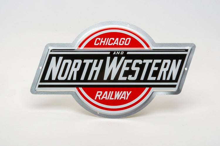 Chicago & North Western Metal Sign – Trains.com Store