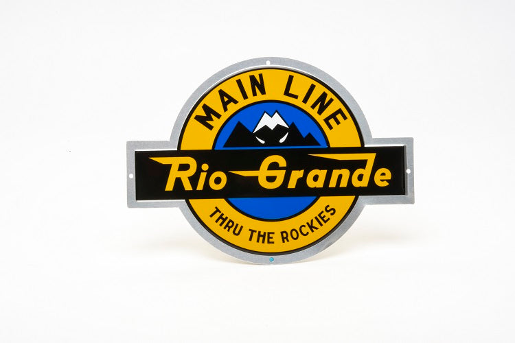 Rio Grande Main Line Metal Sign – Trains.com Store