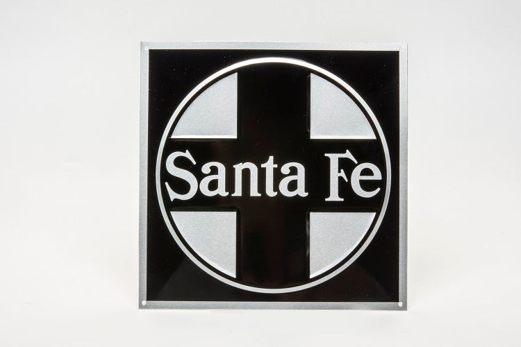 Santa Fe Metal Sign – Trains.com Store