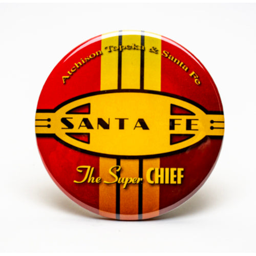 Santa Fe Warbonnet Magnet – Trains.com Store