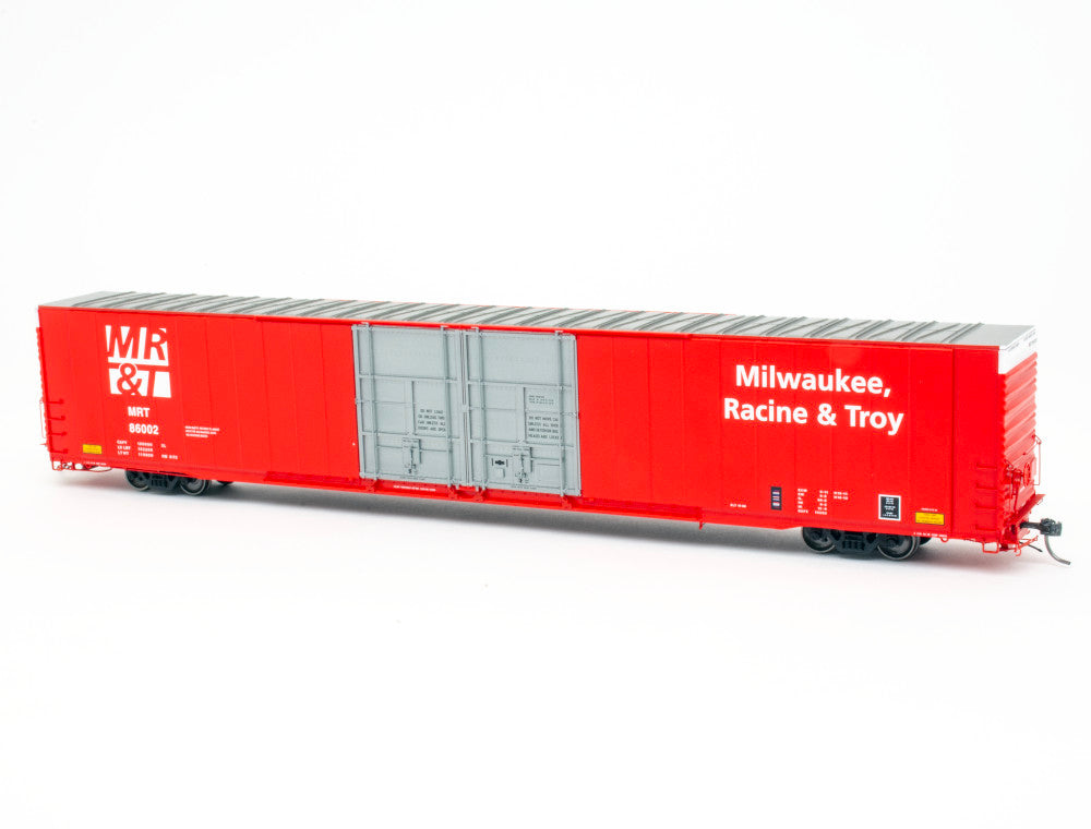 Milwaukee, Racine & Troy HO Scale Greenville Boxcar - Road Number 8600 ...