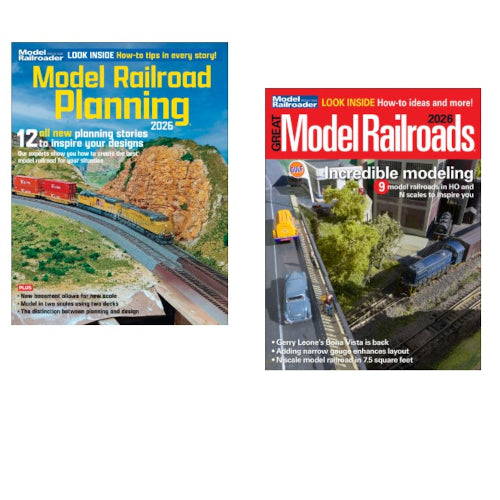 Great Model Railroads and Model Railroad Planning 2026 Bundle – Trains ...