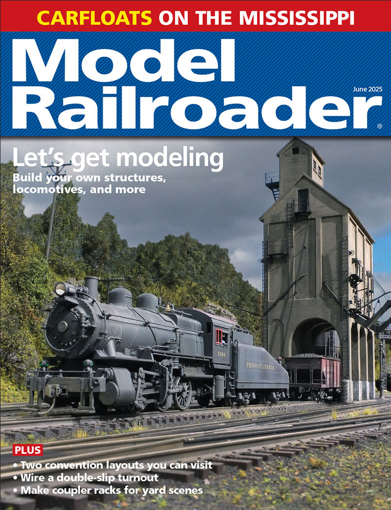 Model Railroader June 2025 – Trains.com Store