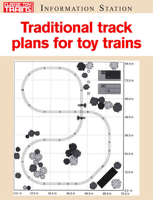 Traditional Track Plans for Toy Trains – Trains.com Store