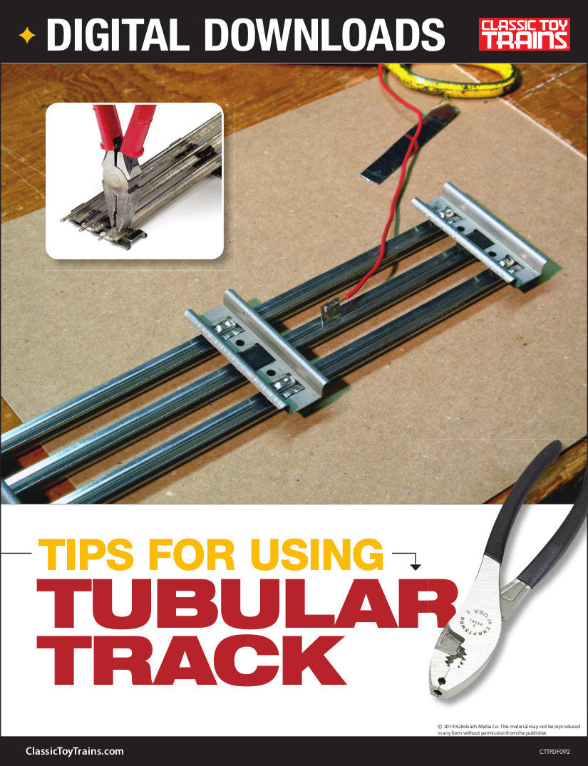 Tips for using tubular track – Trains.com Store