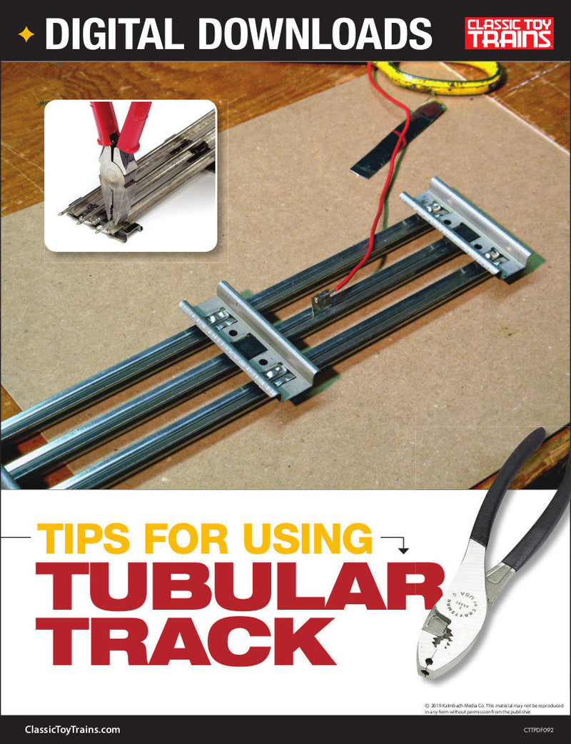 Tips for using tubular track – Trains.com Store