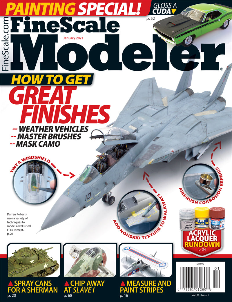 FineScale Modeler January 2021 – Trains.com Store