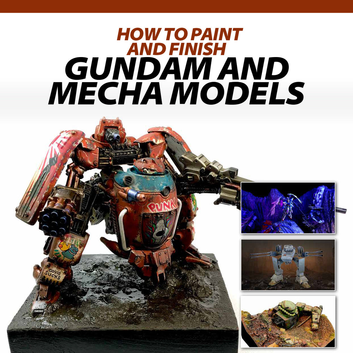 How to Paint and Finish Gundam and Mecha Models – Trains.com Store