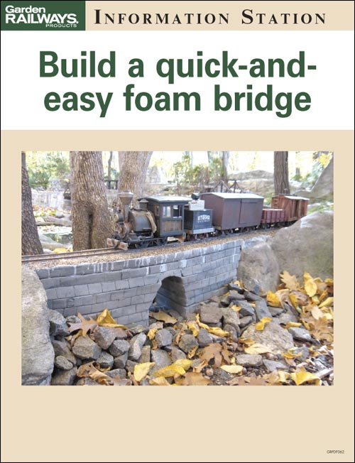 Build a quick-and-easy foam bridge – Trains.com Store