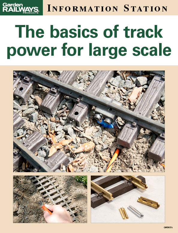 The basics of track power for large scale – Trains.com Store