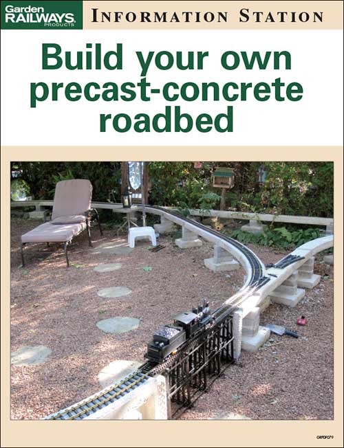 Build Your Own Precast Concrete Roadbed – Trains.com Store
