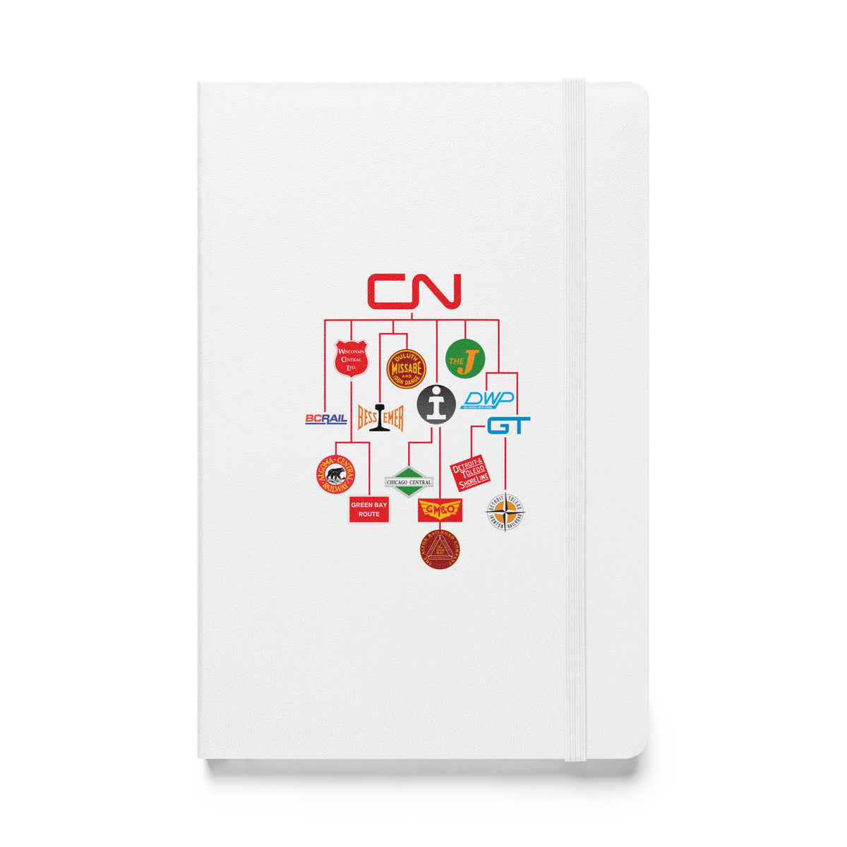 Canadian National Family Tree Hardcover Notebook – Trains.com Store