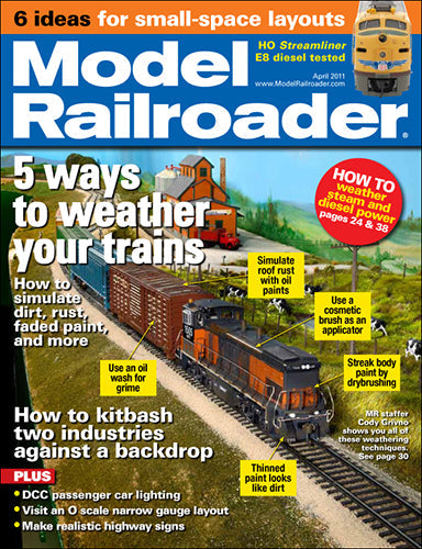 Model Railroader April 2011 – Trains.com Store