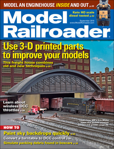 Model Railroader September 2015 – Trains.com Store