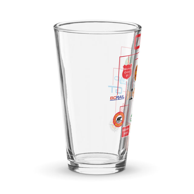 Canadian National Family Tree Pint Glass – Trains.com Store