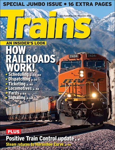 Trains November 2012 – Trains.com Store