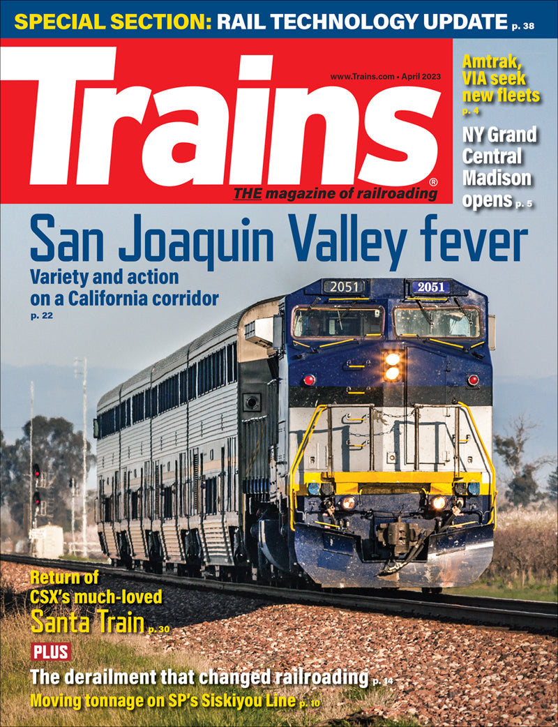 Trains April 2023 – Trains.com Store